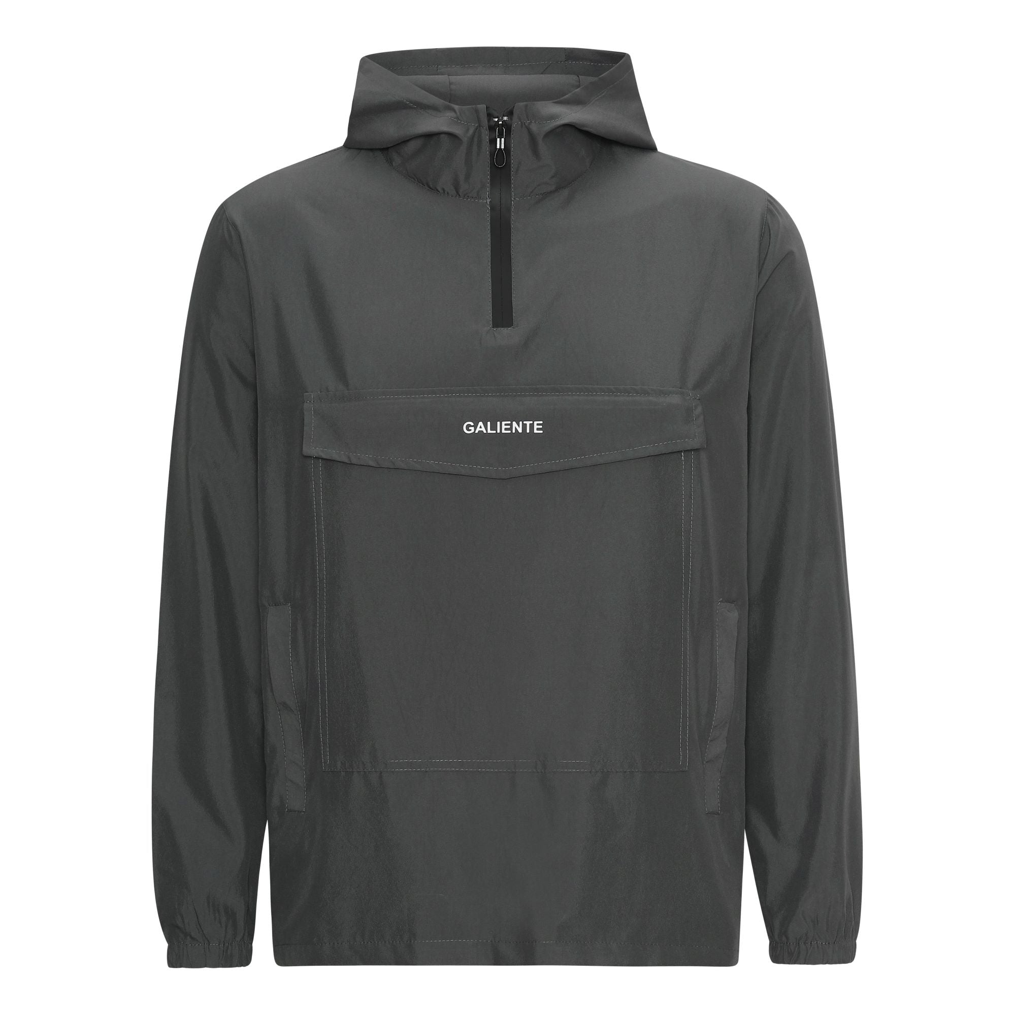 Dark gray anorak